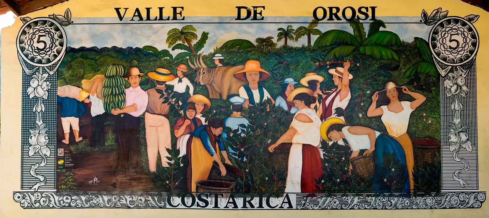 Mural San José Orosi Church Коста-Рика