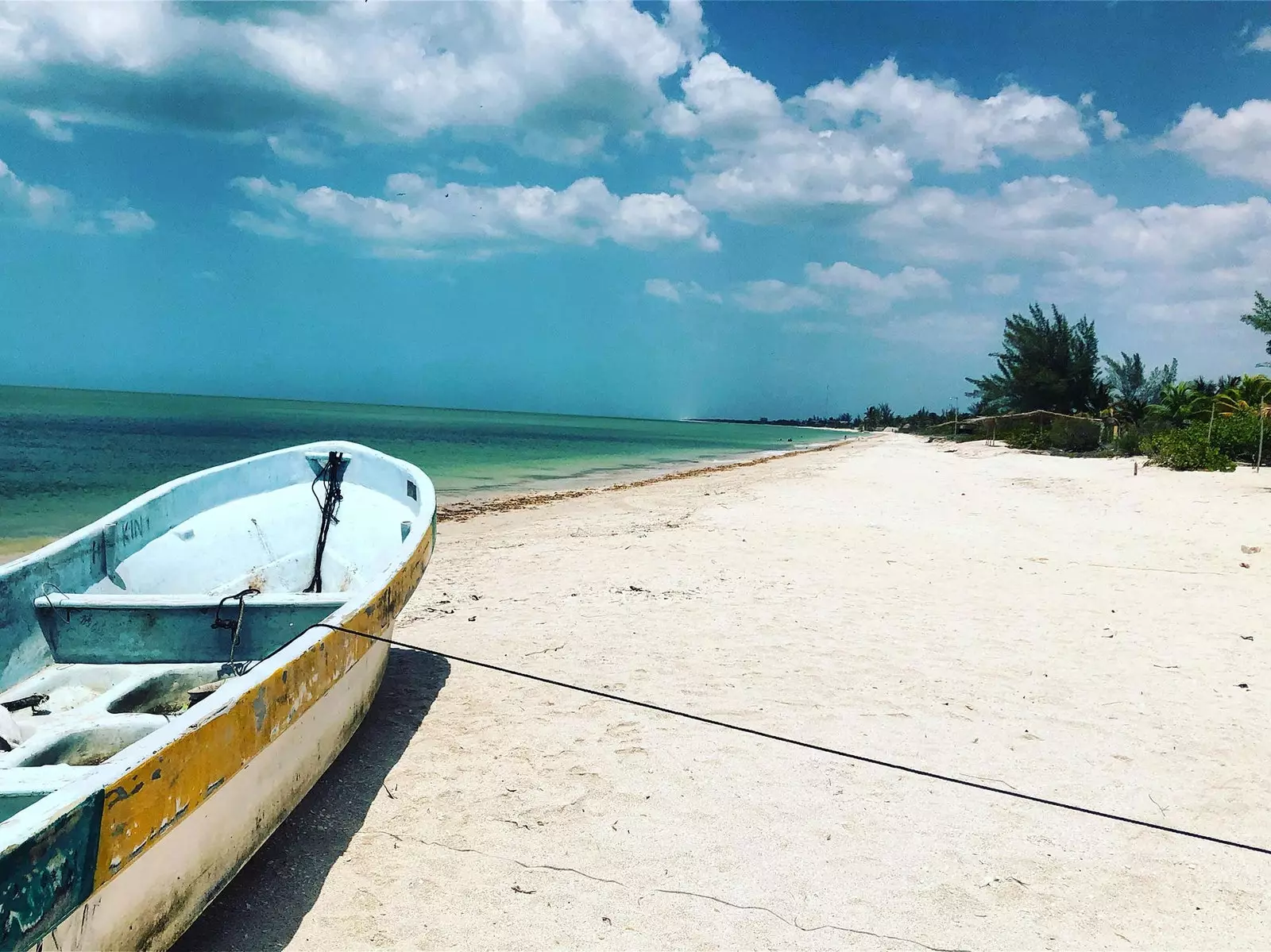 Plaža Celestun Yucatan