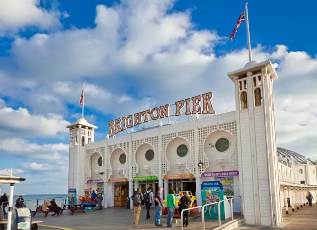 A Brighton Pier a leglátogatottabb hely Londonon kívül