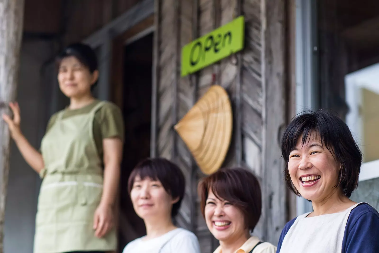 Negozio di tessuti a Okinawa