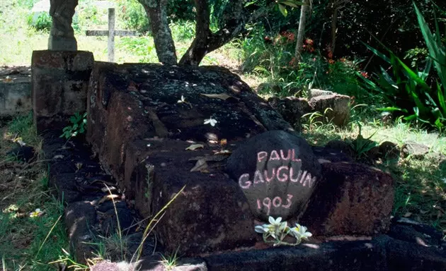 túmulo de Paul Gauguin