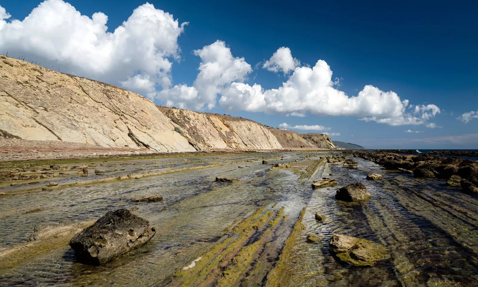 Flysch katika Hifadhi ya Asili ya Mlango.