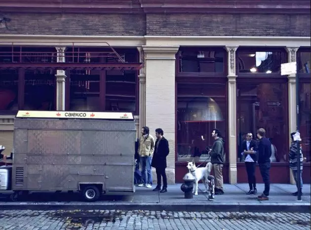 Il camion Calexico a Soho