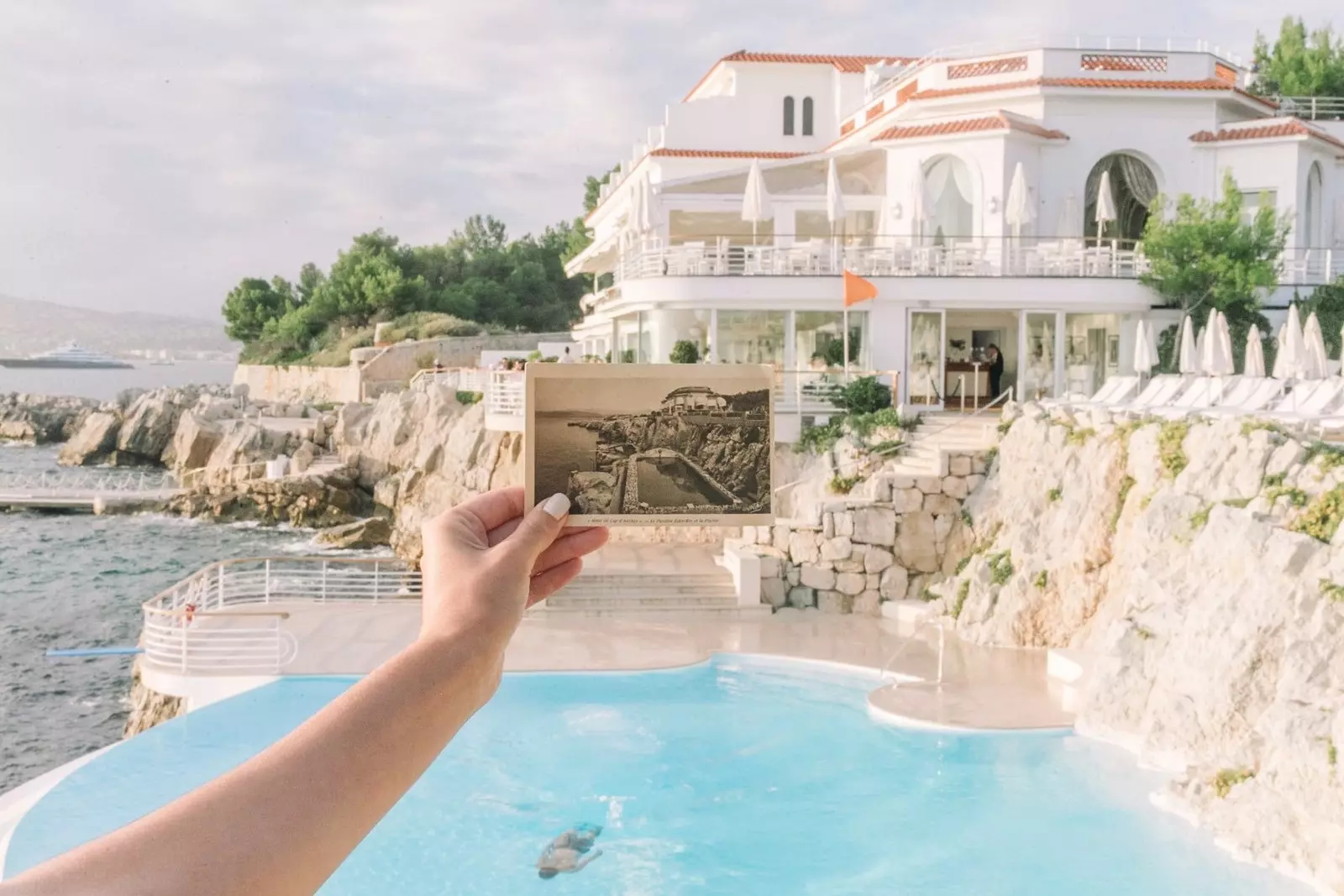 Piscina de la Hotel du CapEdenRoc