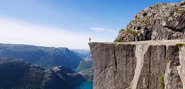 Stavangerdagi Preikestolen kabi joylarga tashrif buyurishingiz mumkin