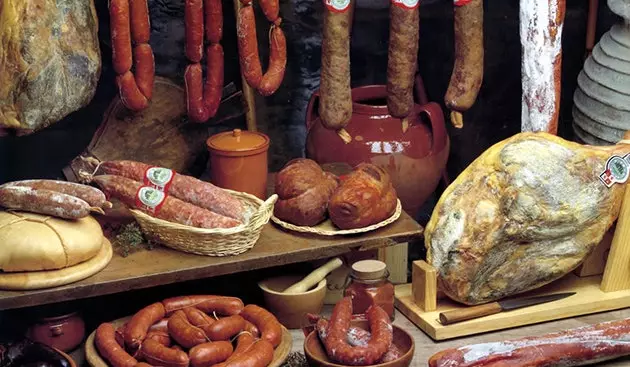 Saucisse artisanale à El Bierzo