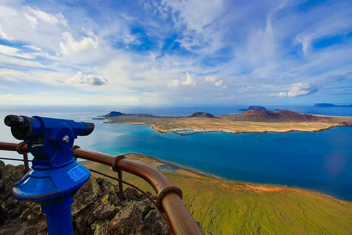 Punkt widokowy na rzekę Lanzarote