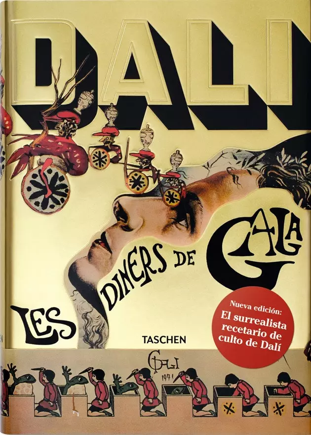 Sách nấu ăn của Dalí 'Les dîners de Gala' được tái bản