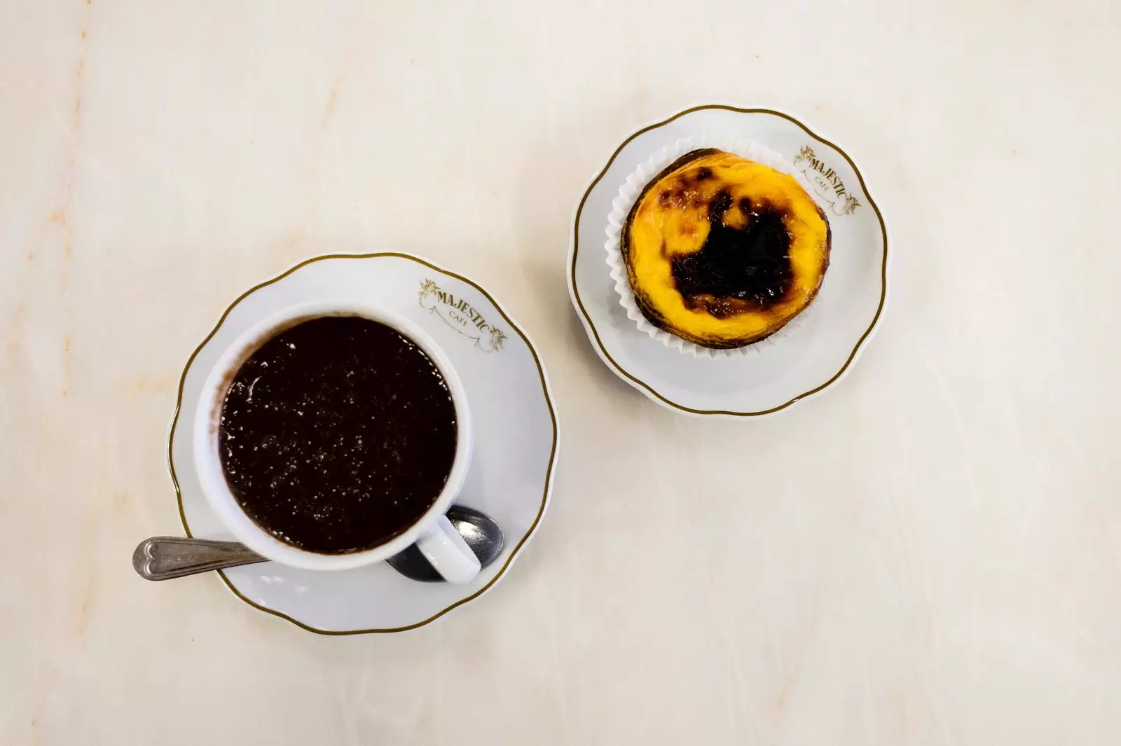 Chocolat à la crème au Café Majestic