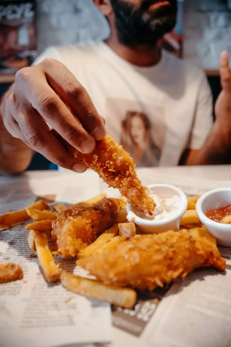 Nga Anglia në Madrid me një ndalesë në Barcelonë The Fish Chips Shop