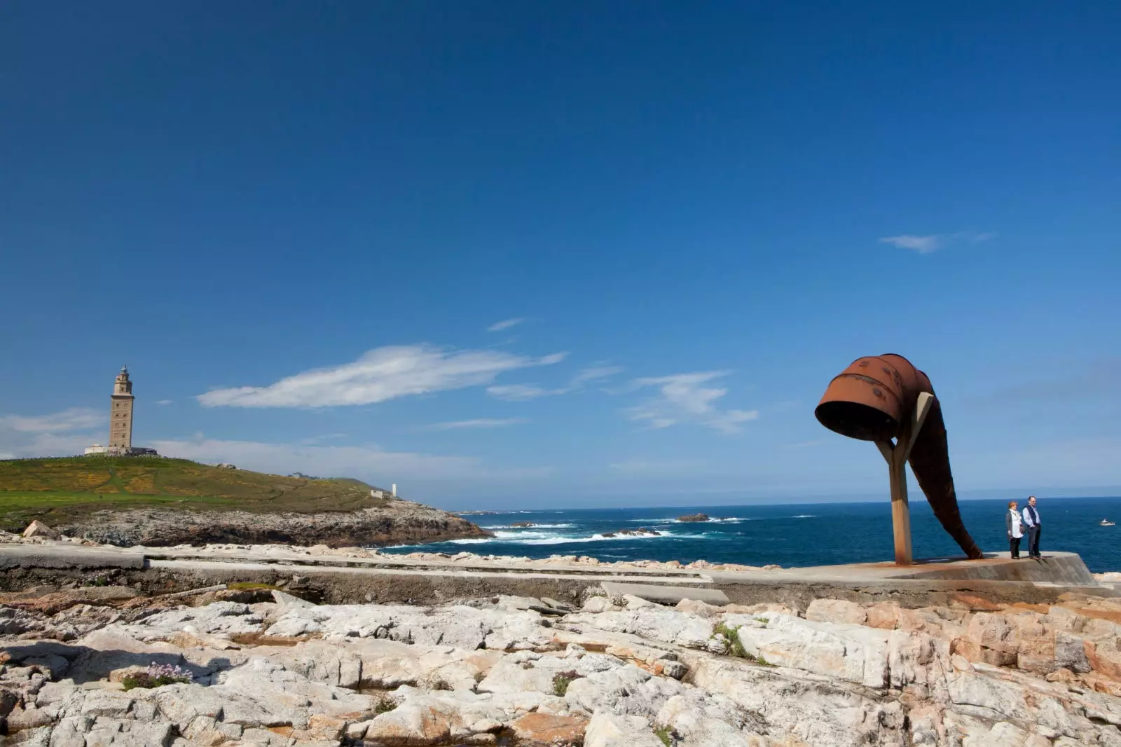 Mythology in the Tower of Hercules.