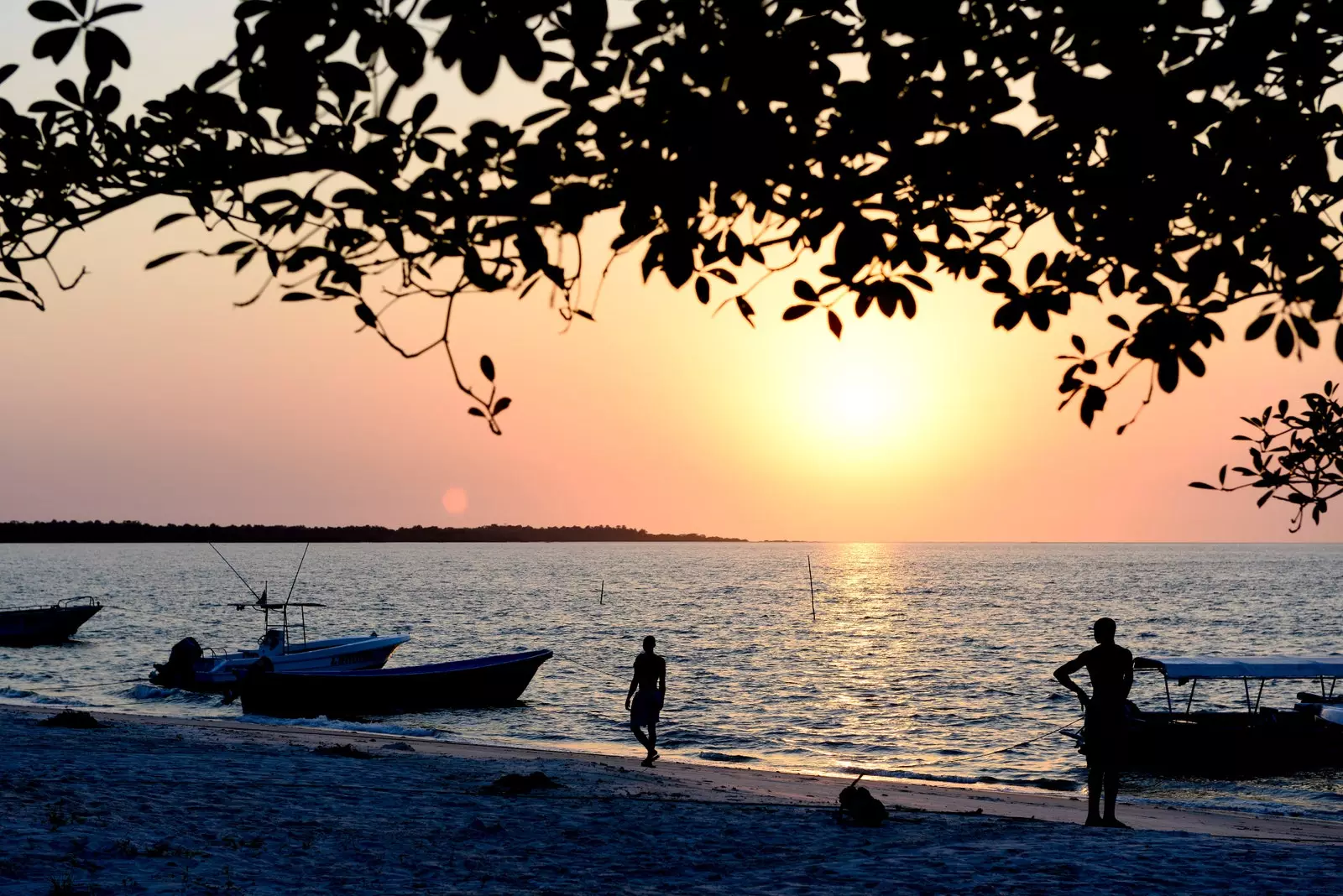 Tramonto all'Orango Parque Hotel.