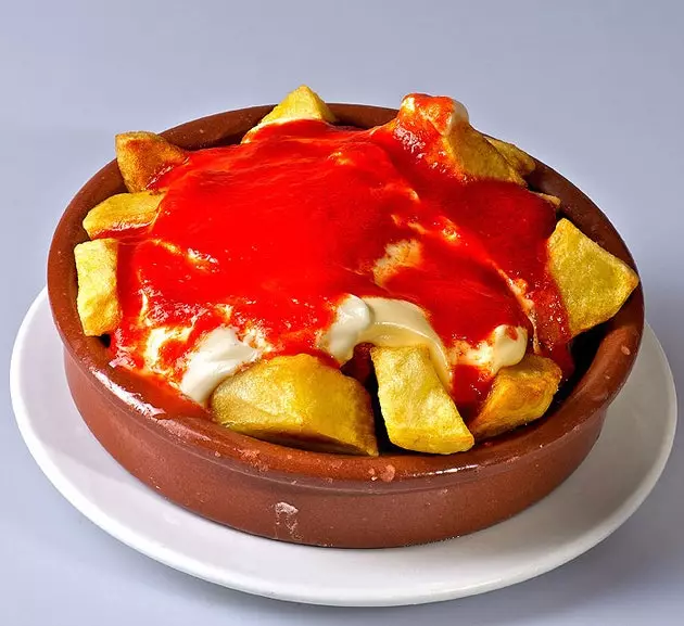 Patatas bravas fra Bar Jubera