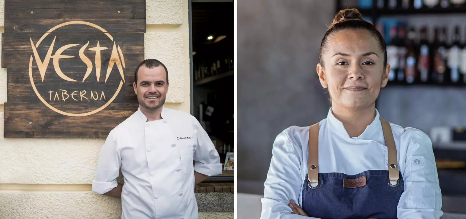 Chefs Manuel Melcón et Rosa Leyva