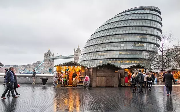 Bleší trh v Southbank Center