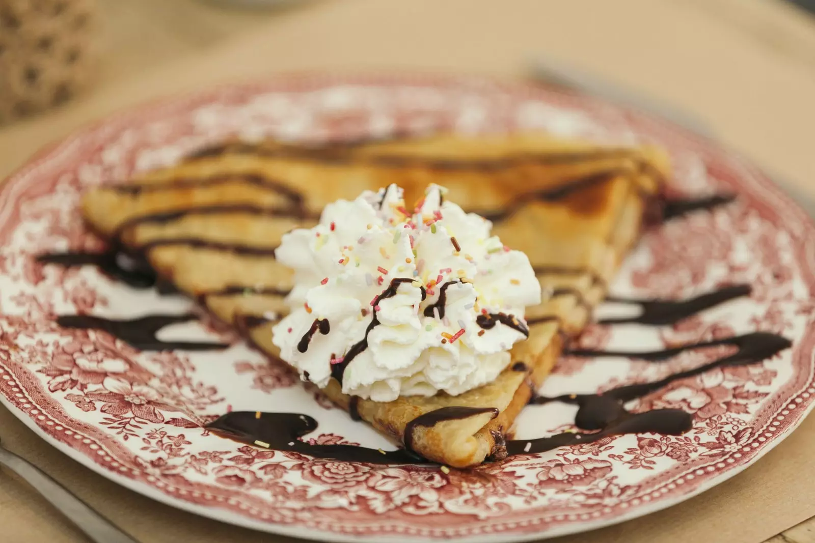 Une crêpe façon Elbe