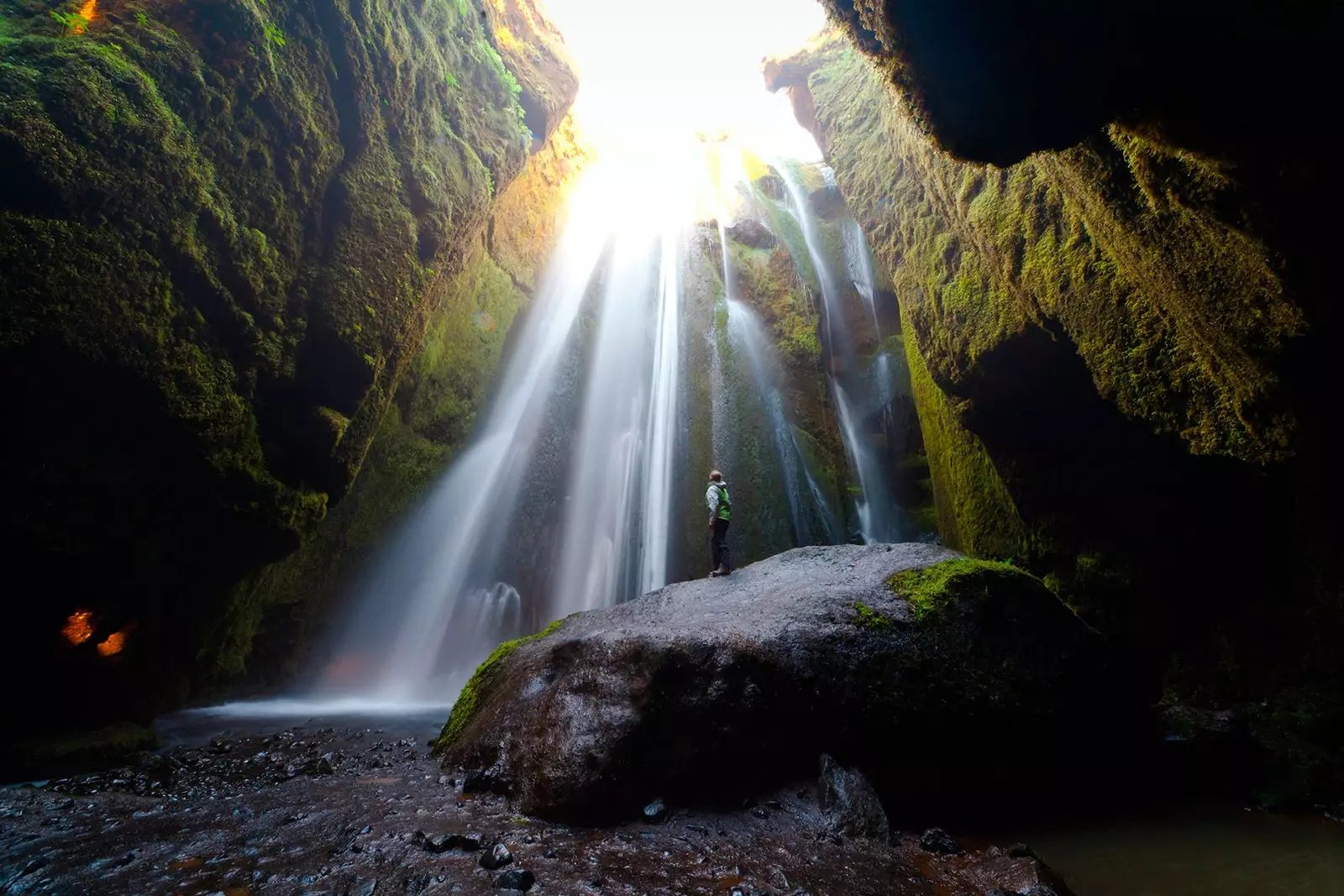 Gljufrafoss İslandiya