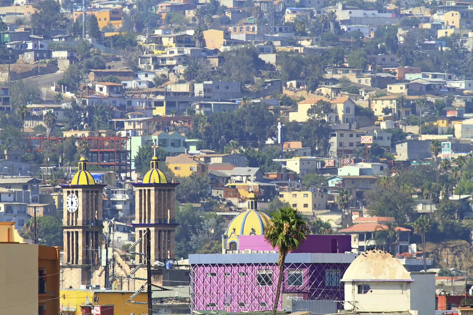 Katedral Our Lady of Guadalupe di Tijuana Mexico.