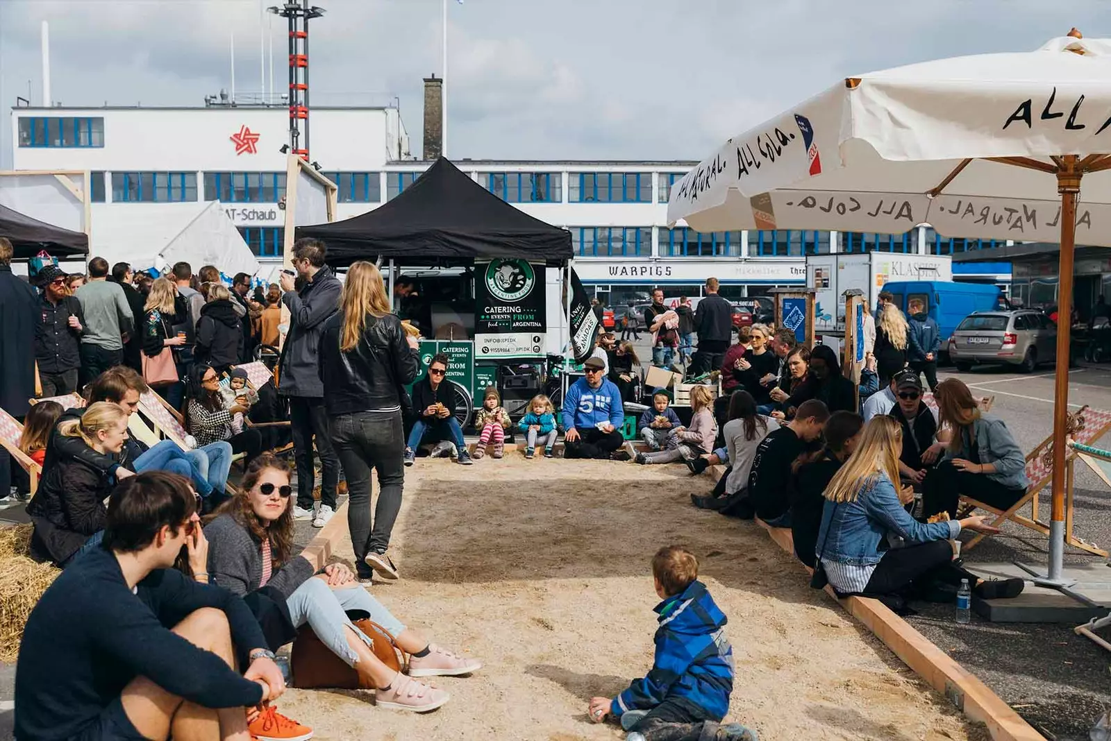 Même à Nørrebro, le quartier le plus cool de Copenhague, il y a de la place pour les plus petits