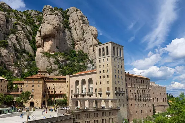 Take a look at the world from the awe-inspiring monastery of Montserrat.